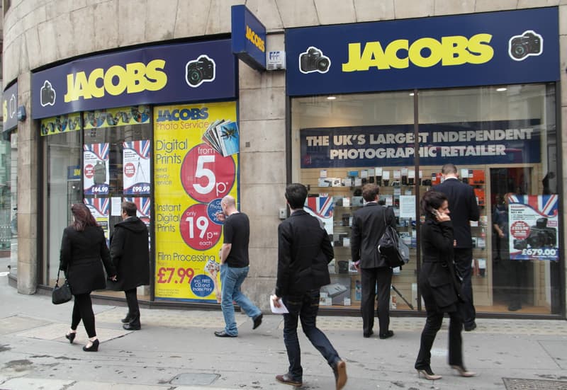 Camera chain Jacobs shuts seven stores, axes jobs | Amateur Photographer