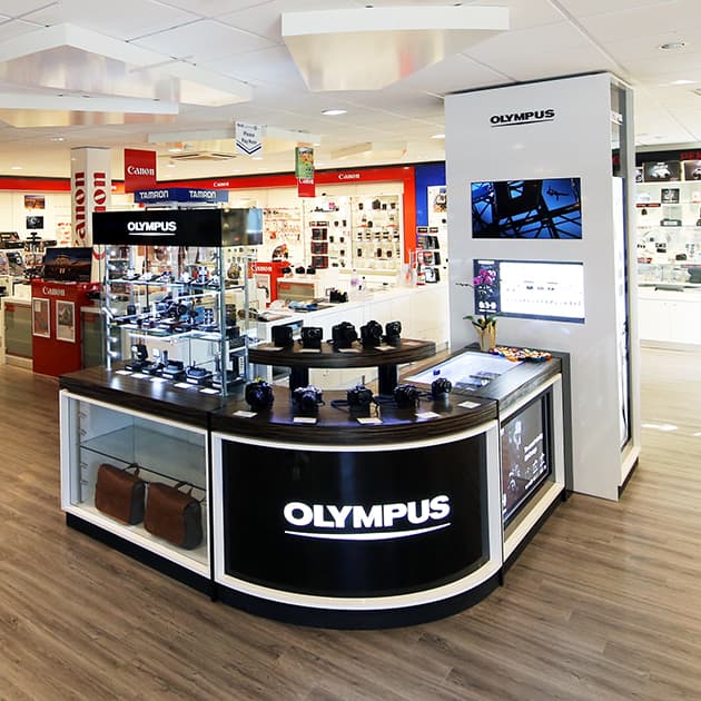 Park Cameras unveils revamped Olympus touch-and-try zone at flagship ...