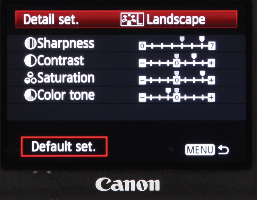 How to use Picture Styles on your Canon DSLR