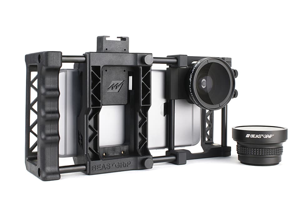 Attach lenses and accessories to smartphones using new Beastgrip Pro ...