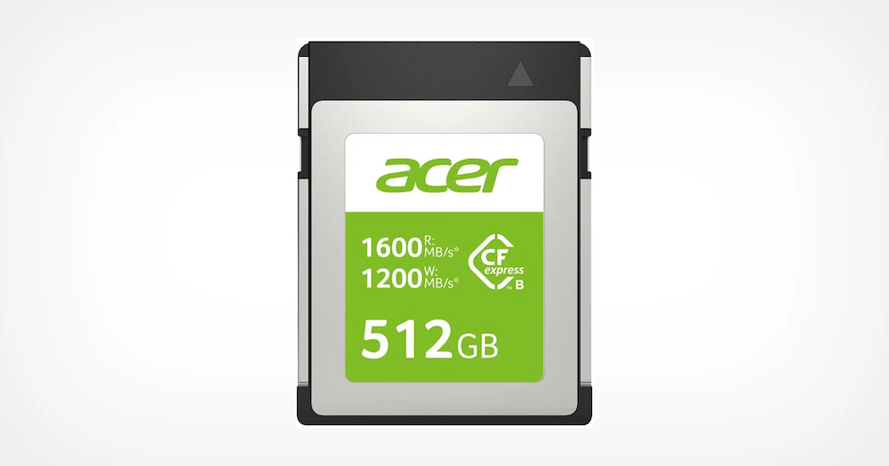 Acer launches CFE100 memory cards for 8K video and stills | Amateur ...