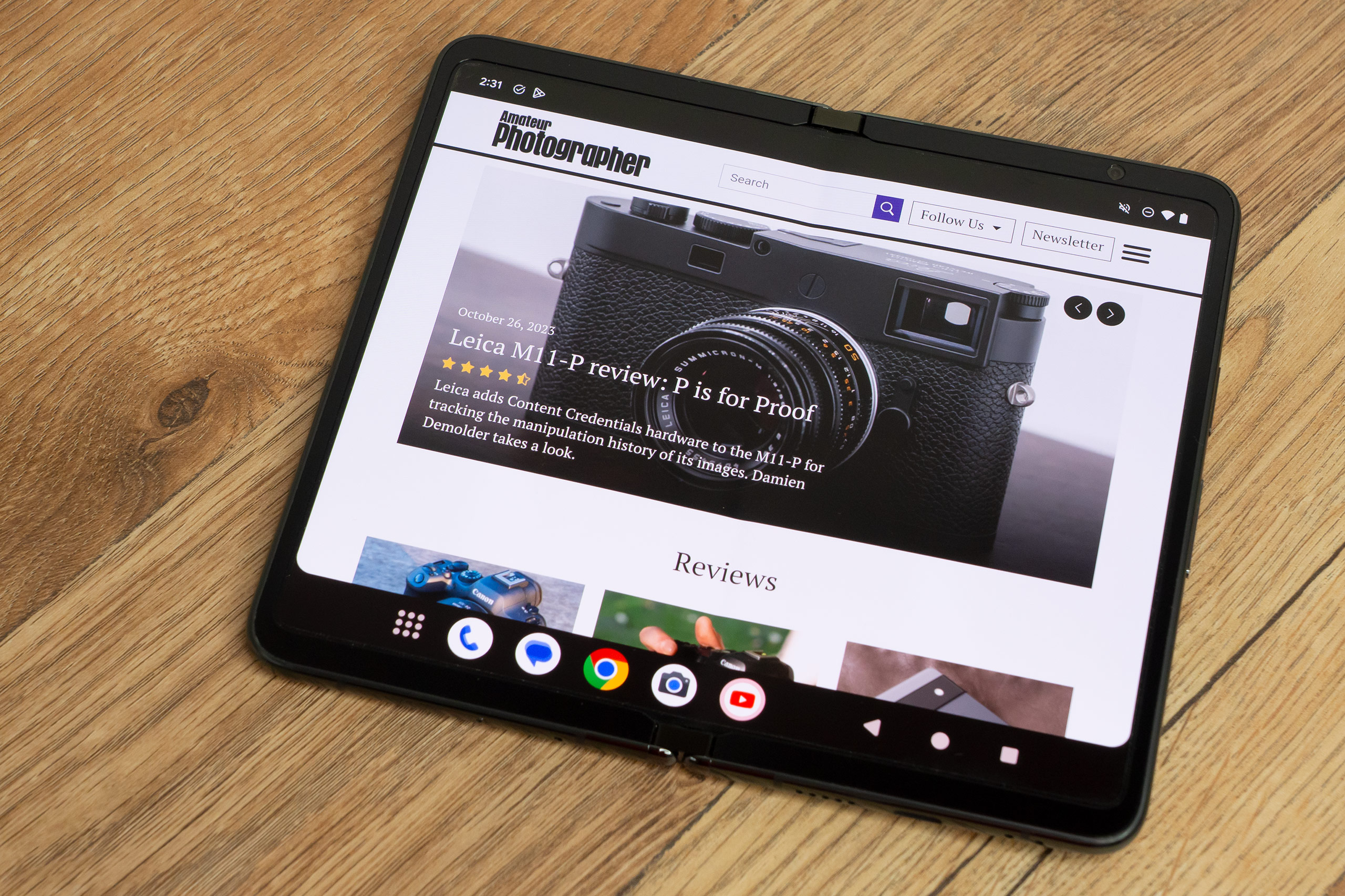 Google Pixel FOLD Review - Fun but flawed? | Amateur Photographer