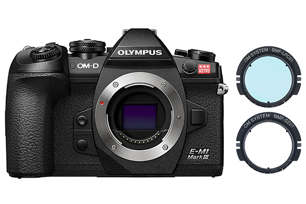 One more Olympus camera, the E-M1 III ASTRO for Astrophotography ...