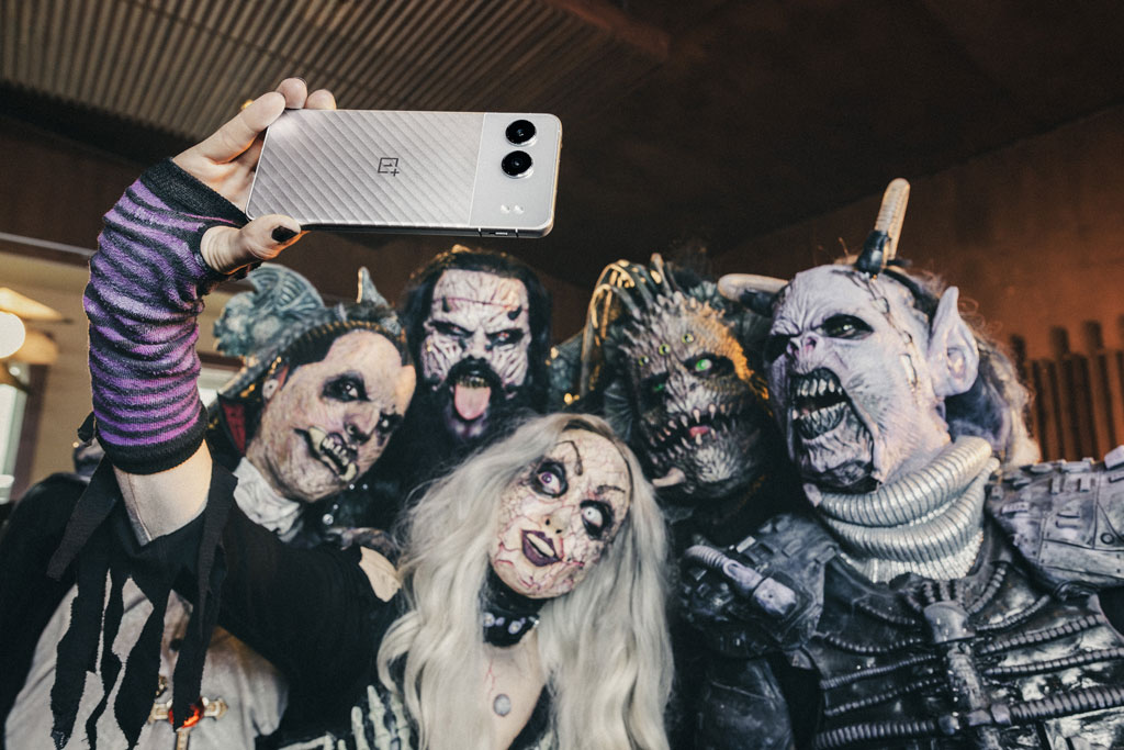 OnePlus teams up with rock band Lordi to celebrate its new all-metal ...