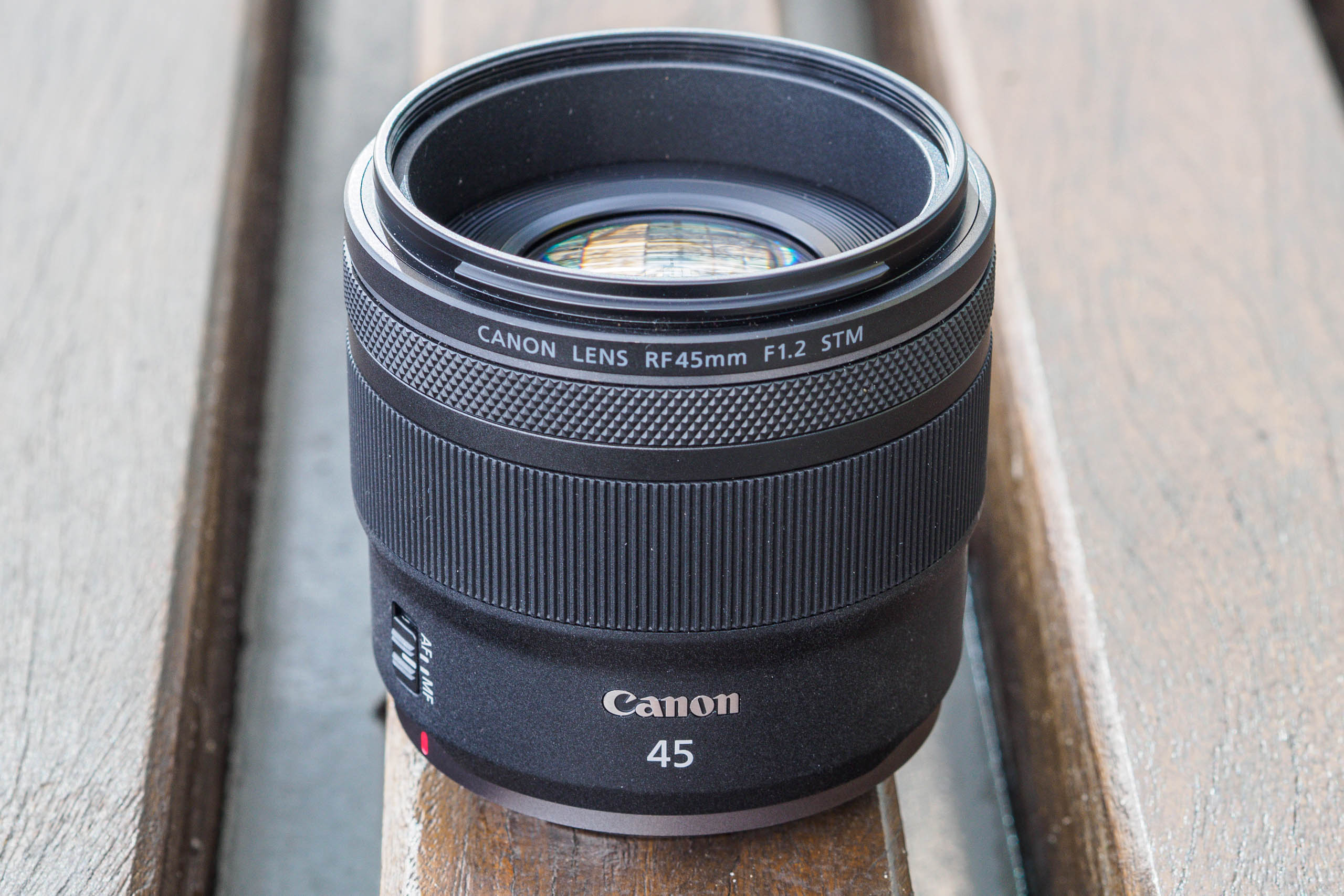This new Canon RF 45mm F1.2 STM lens is amazingly small and affordable ...