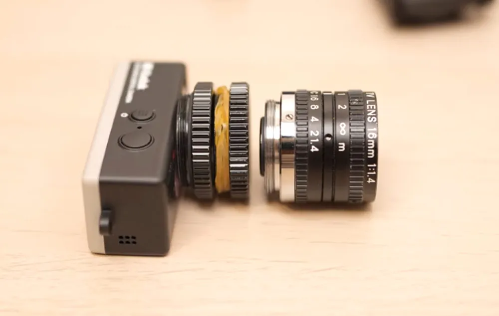 How to add a full-size lens to Kodak's novelty keychain camera ...